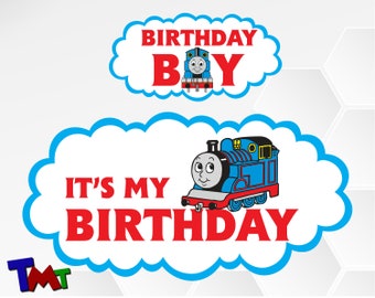 Thomas the train svg | Etsy