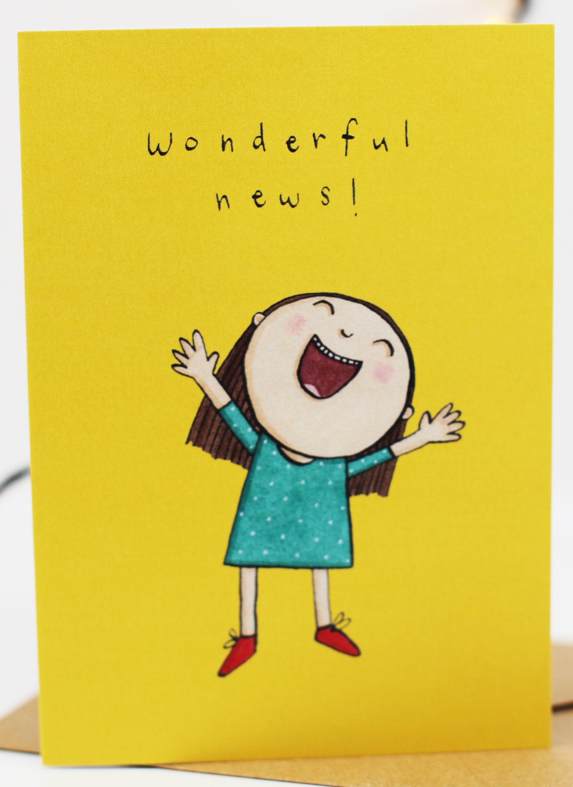 Wonderful News. Hurray Celebration Card. Congratulations. - Etsy