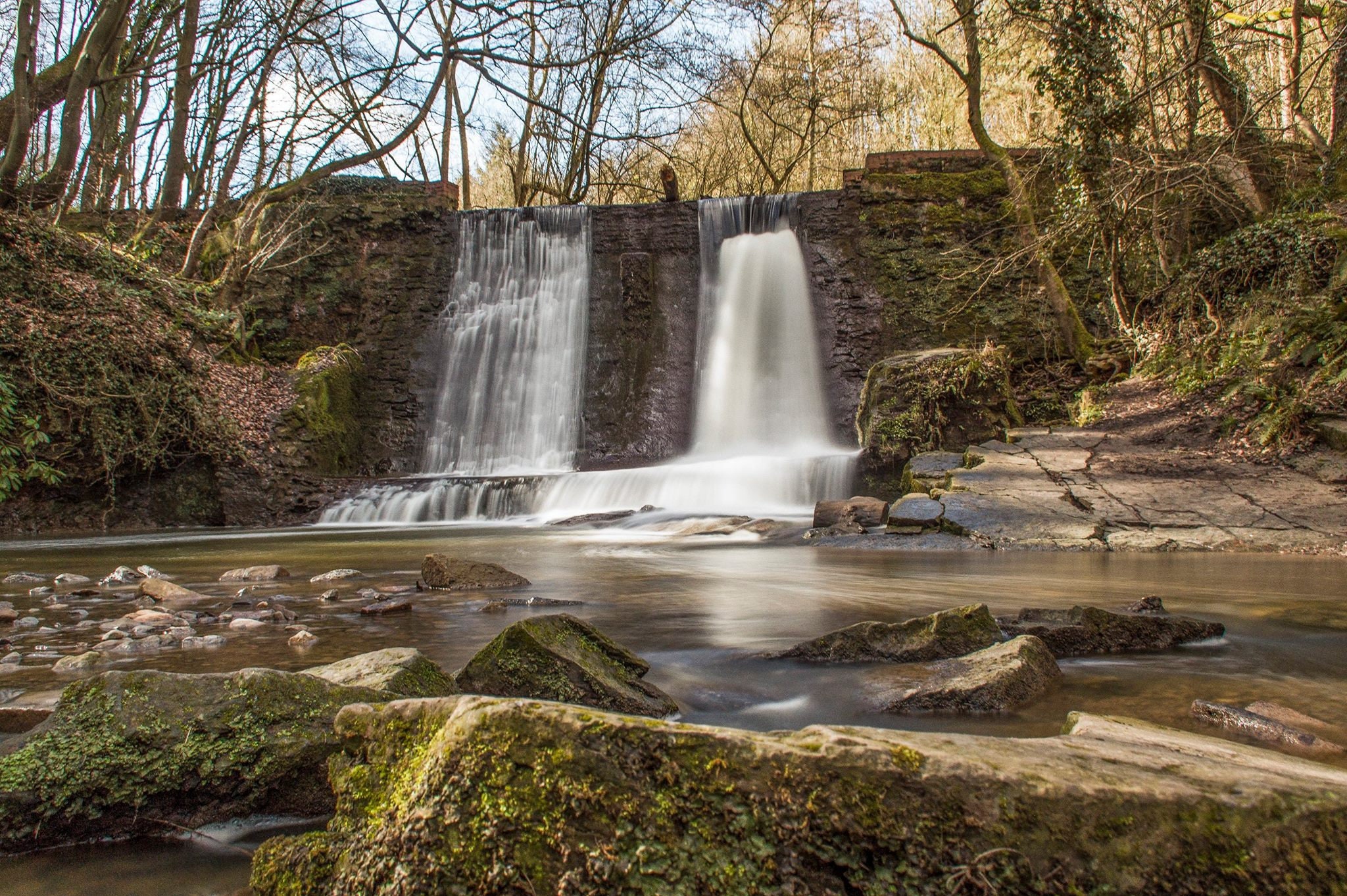 Wepre Park Waterfall Flintshire Print Only Photo | Etsy