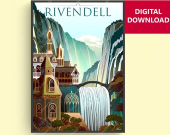 Rivendell Poster | Etsy