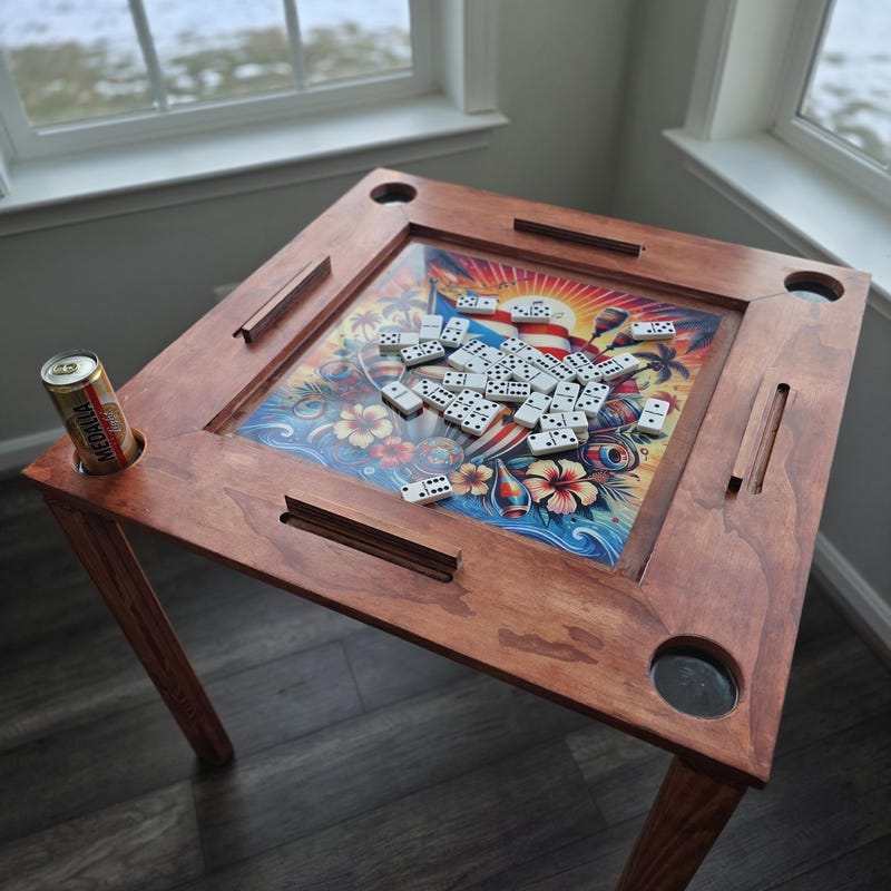 Domino Table Puerto Rico - Etsy