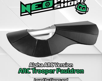 ARC Trooper Pauldron (realistic ROTS Version) - Etsy