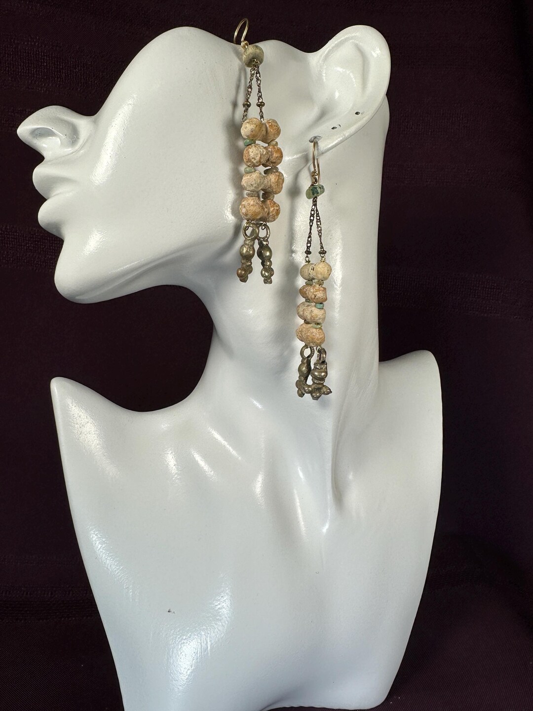 Ancient Beads, Indus Valley and Egypt, Antique Drops From the Banjara ...