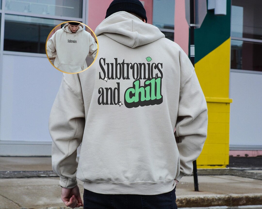 Subtronics and Chill Hoodie, EDM Rave Hoodie, Festival Outfit, Dubstep ...