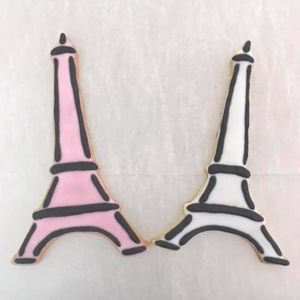 Eiffel Tower Cookie - Etsy