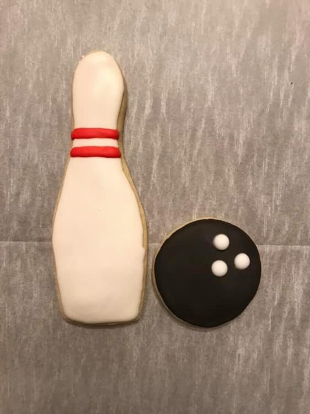 Bowling Pin and Ball Sugar Cookie Cut Outs - Etsy