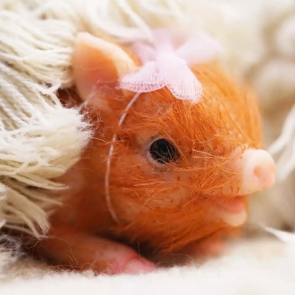 Reborn Silicone Mini Baby Pig Full Body Lifelike Piglet - Etsy