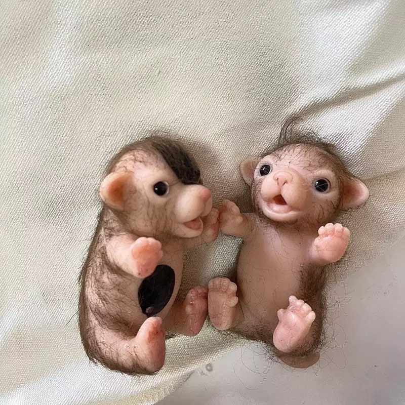 5inch Mini Puppy Doll Reborn Baby Dogs Full Silicone Doggie - Etsy