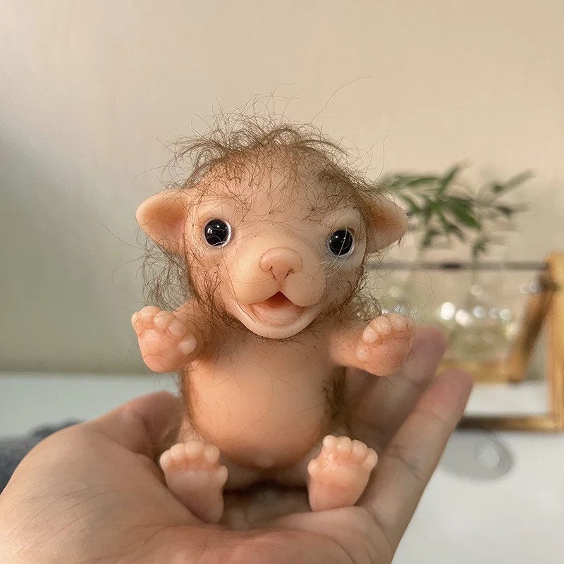 5inch Mini Puppy Doll Reborn Baby Dogs Full Silicone Doggie - Etsy