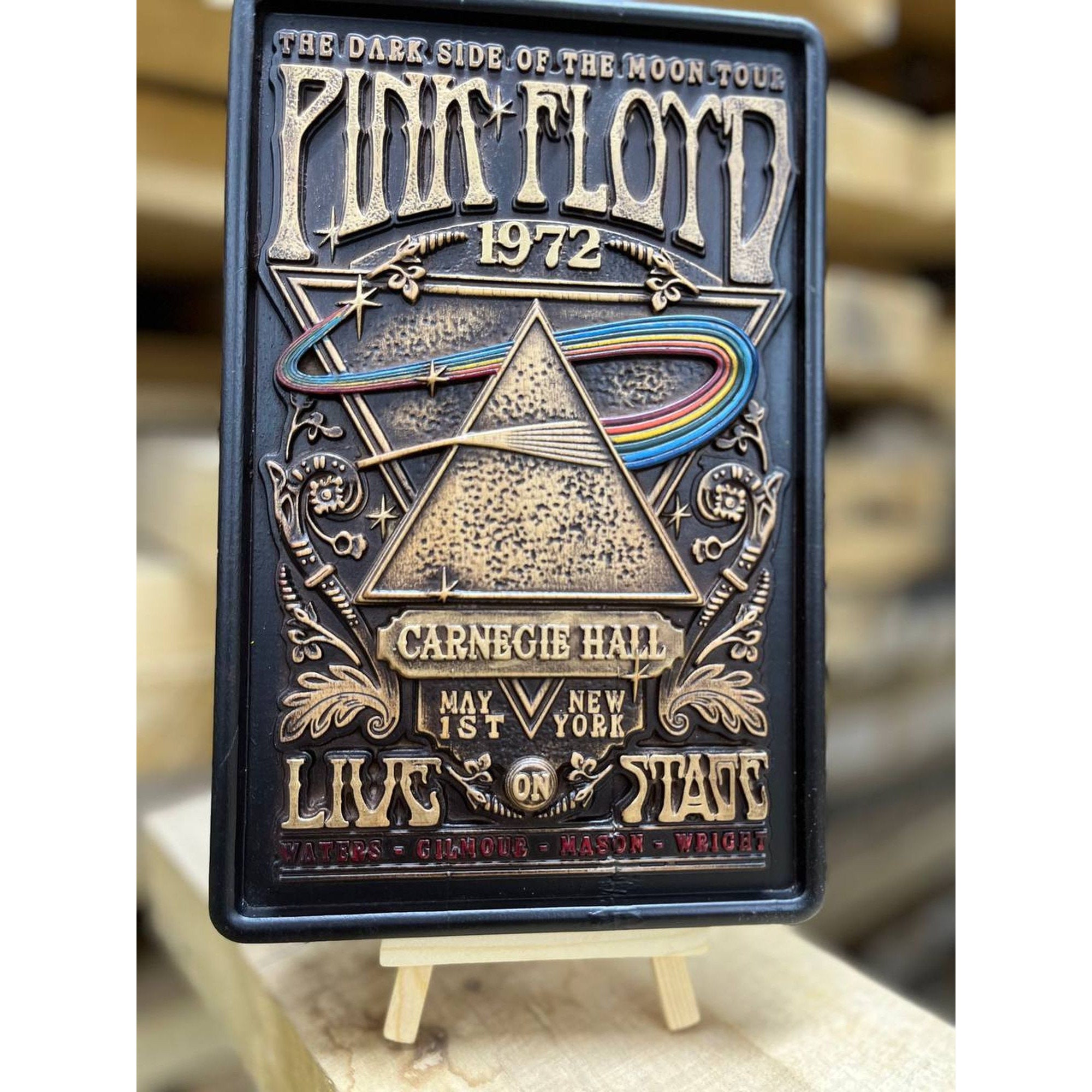 Pink Floyd, the Dark, Moon, 1973, Album Cover Prints, Album Cover ...