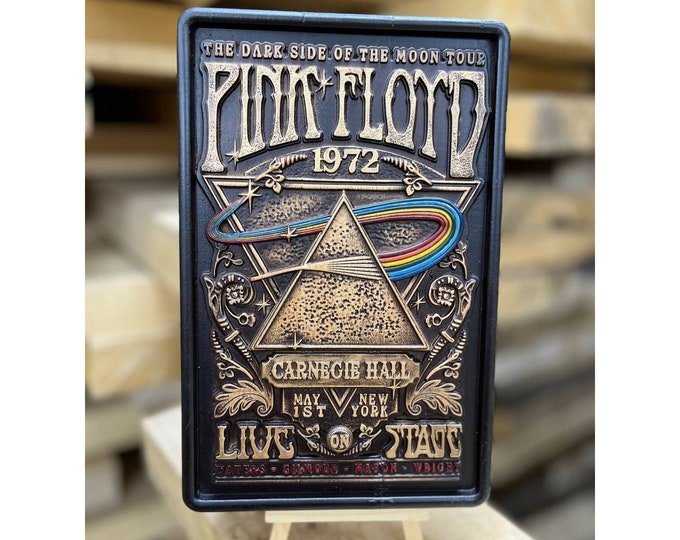 Pink Floyd, the Dark, Moon, 1973, Album Cover Prints, Album Cover ...