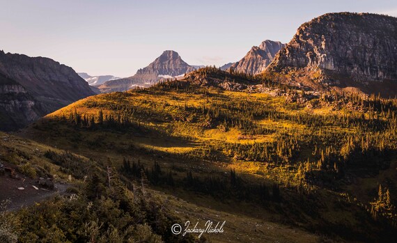Landscape Photography Haystack Butte Glacier National Park | Etsy