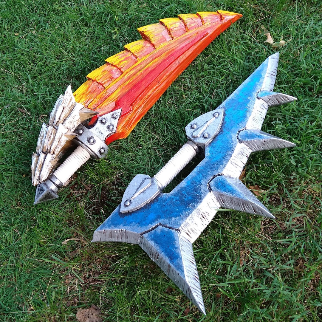 Monster Hunter Dual Blades Patterns: Rath, Barioth, and Brachydios - Etsy