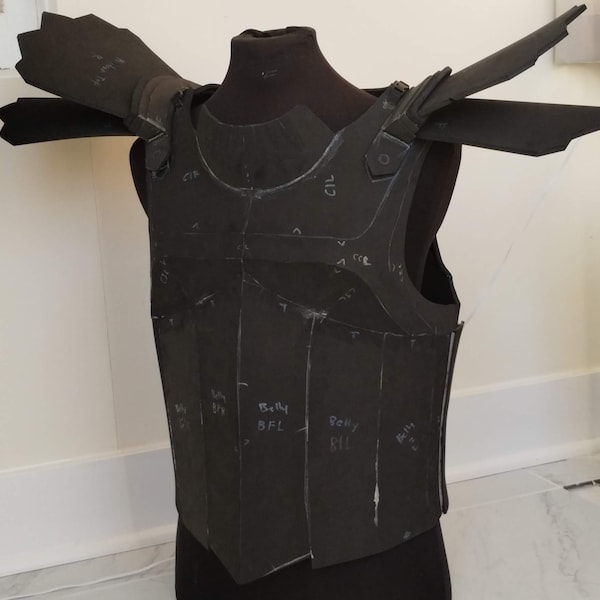 Knight Armor Template - Etsy