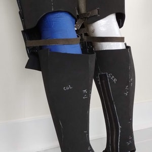 Rathalos and Fatalis Knight Leg Armor and Tasset Cosplay Pattern - Etsy