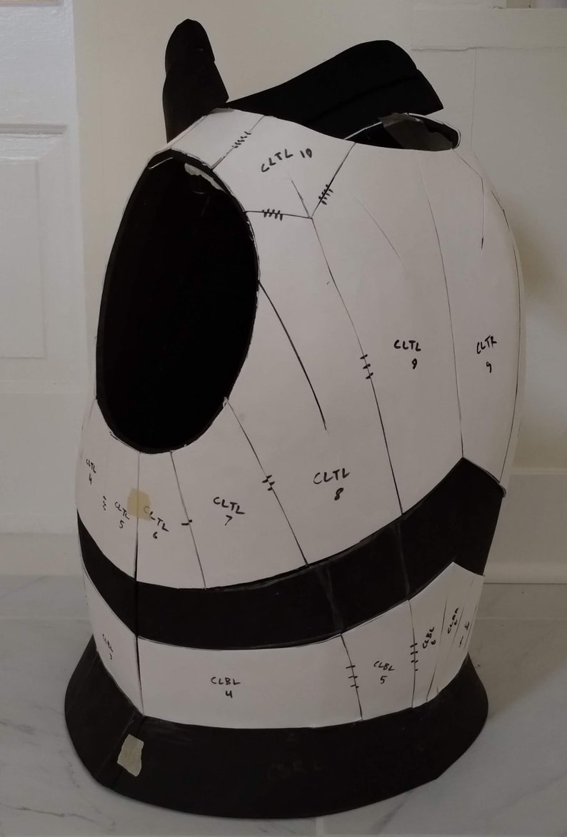 Rathian Knight Cuirass Chest Plate Cosplay Pattern - Etsy