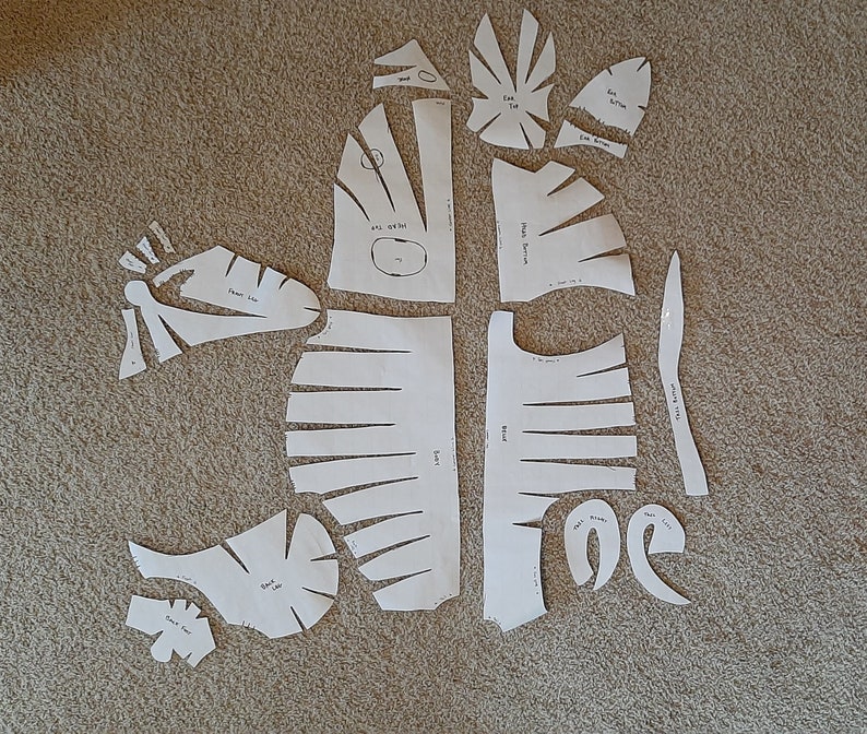 Monster Hunter Patterns: Combo Poogie and Palico Templates - Etsy