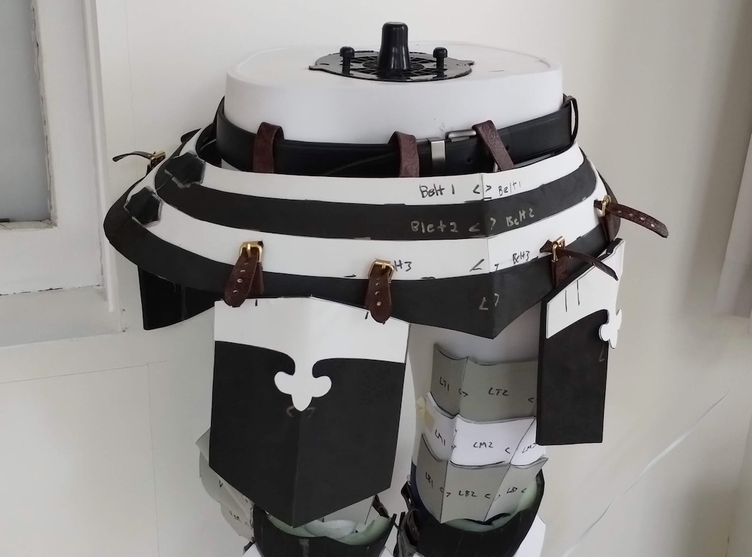 Rathian Knight Tasset Cosplay Pattern - Etsy