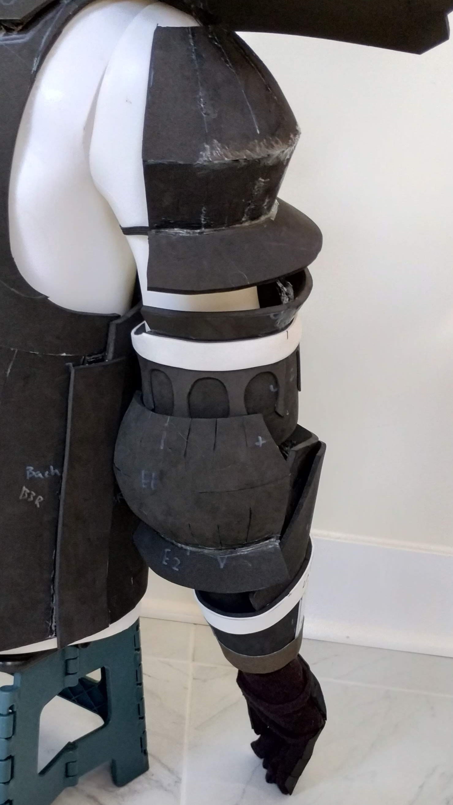 Rathalos and Fatalis Knight Arm Armor Cosplay Pattern - Etsy