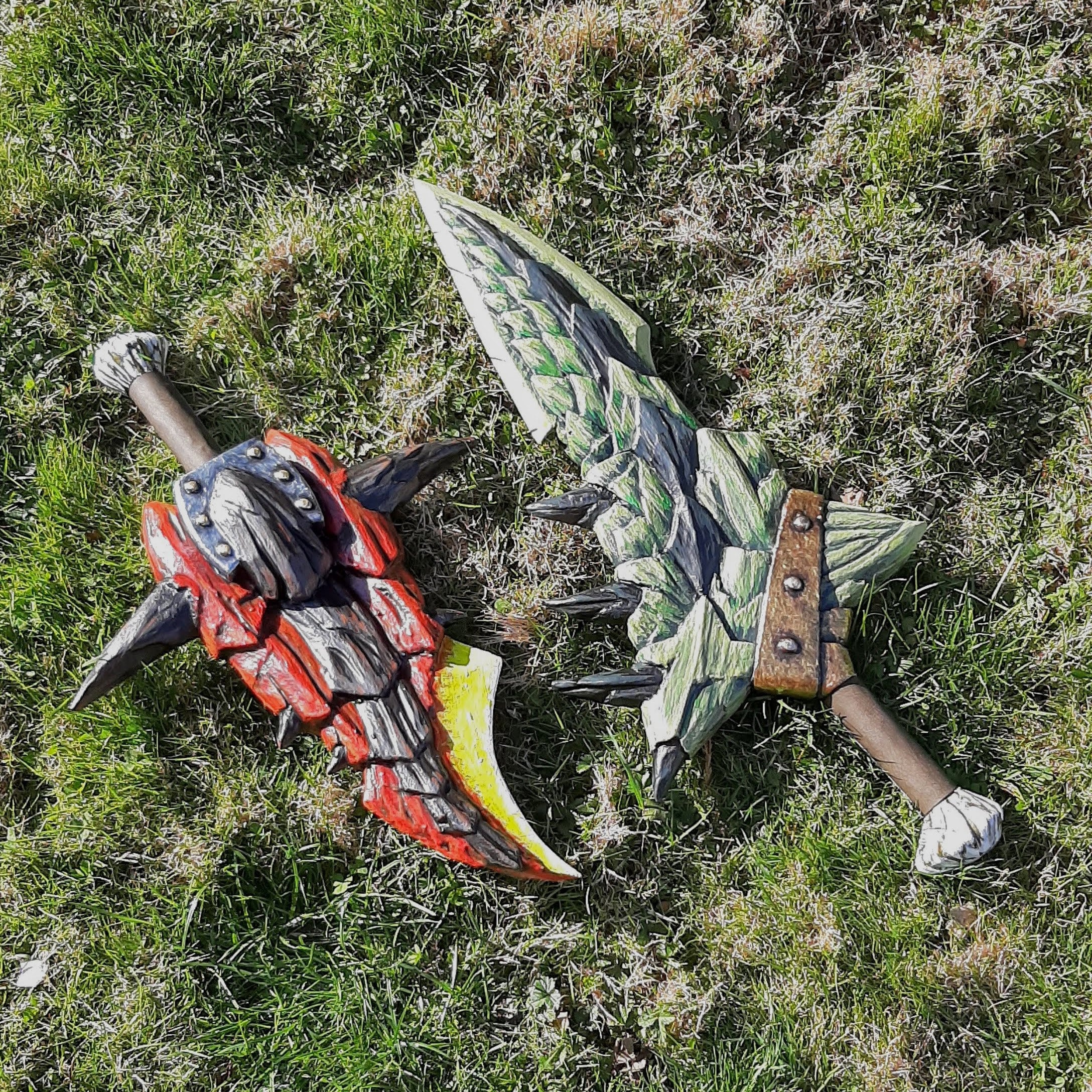 Monster Hunter Patterns: Rathalos & Rathian and Brachydios | Etsy