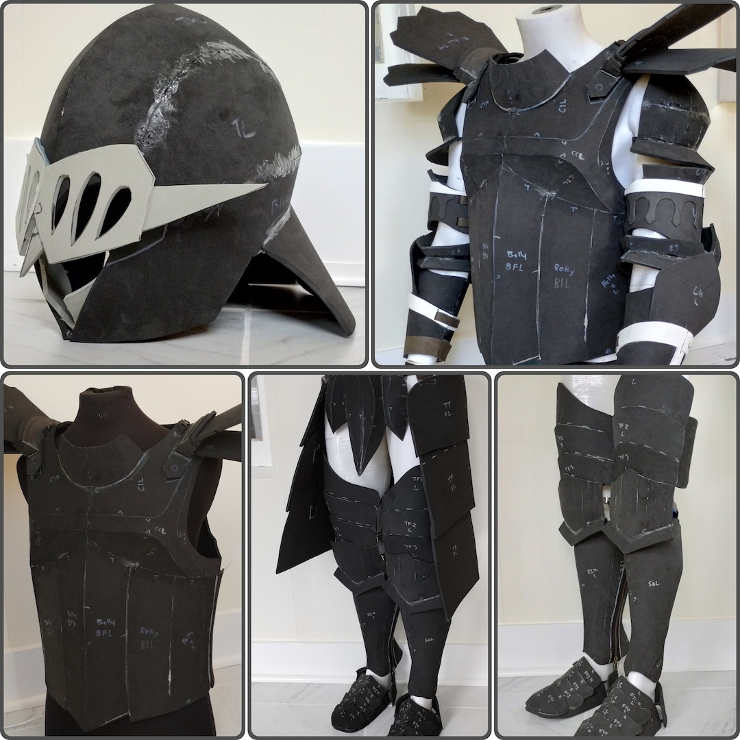 Rathalos and Fatalis Knight Complete Armor Cosplay Pattern - Etsy