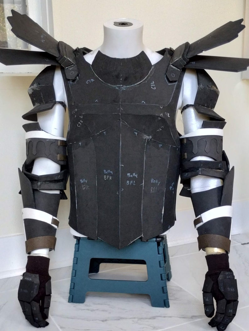 Rathalos and Fatalis Knight Arm Armor Cosplay Pattern - Etsy