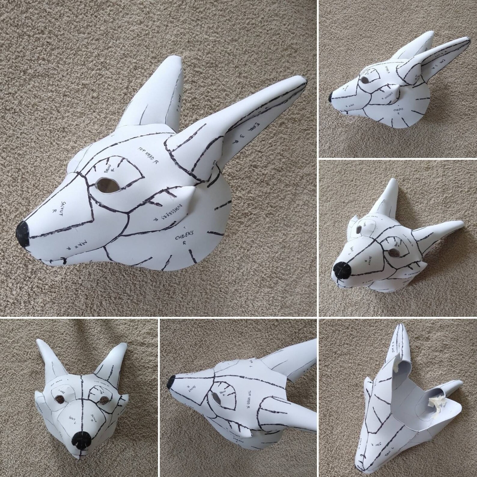 Monster Hunter Patterns: Palamute Prop Templates - Etsy
