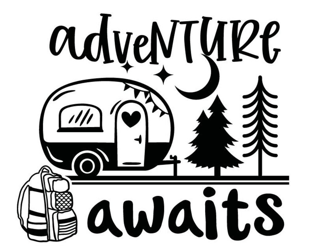 Camping Vinyl Decals(variety of Options) - Etsy