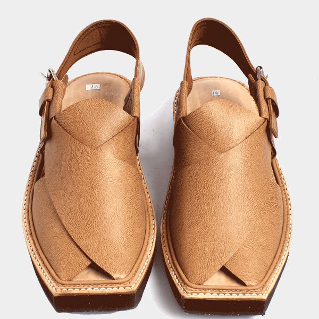 Imran Khan-kaptan Chappal Pure/original LEATHER Sandals Handmade From ...