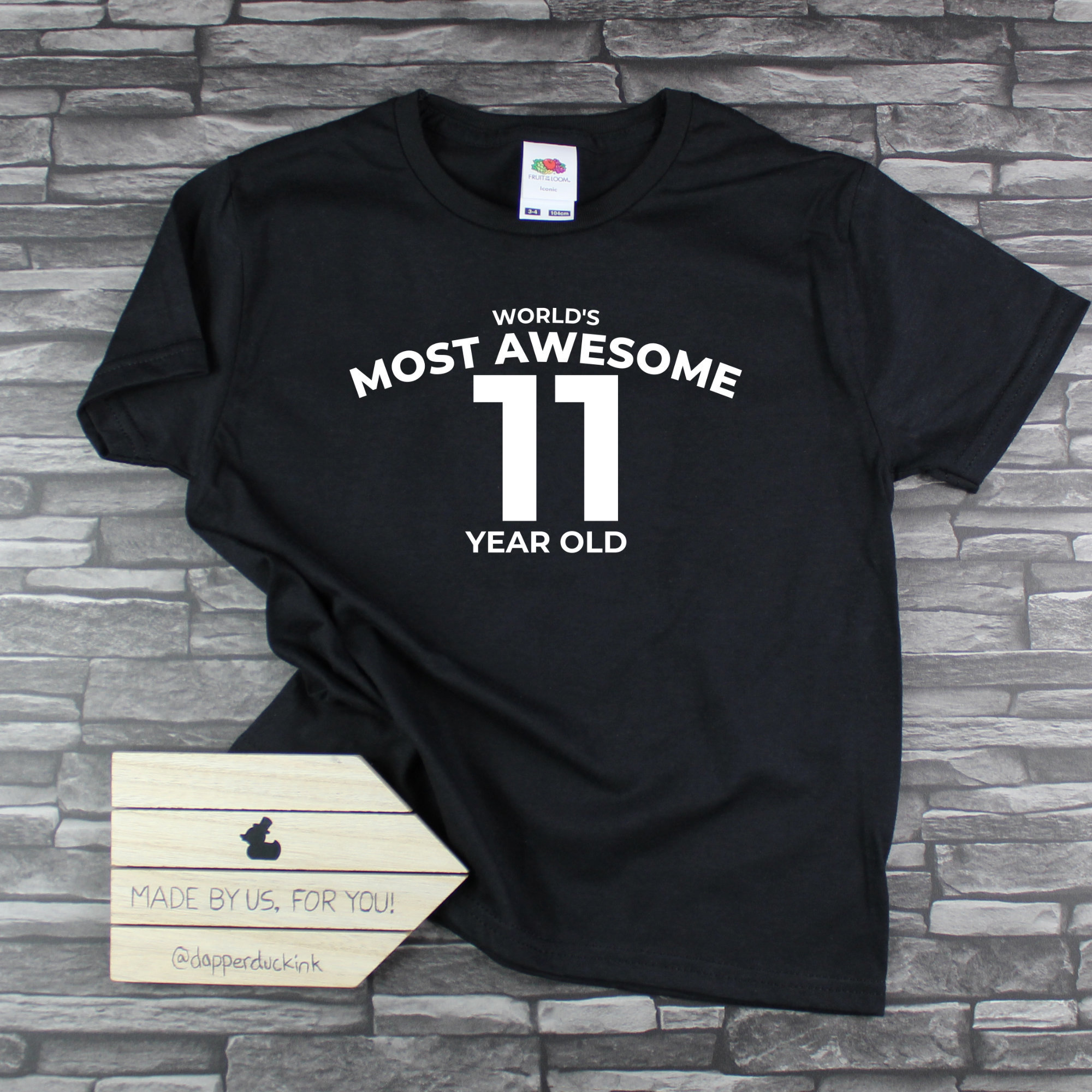 Tops 11 Year Old Awesome Since 2011 11th Birthday T Girls Teen