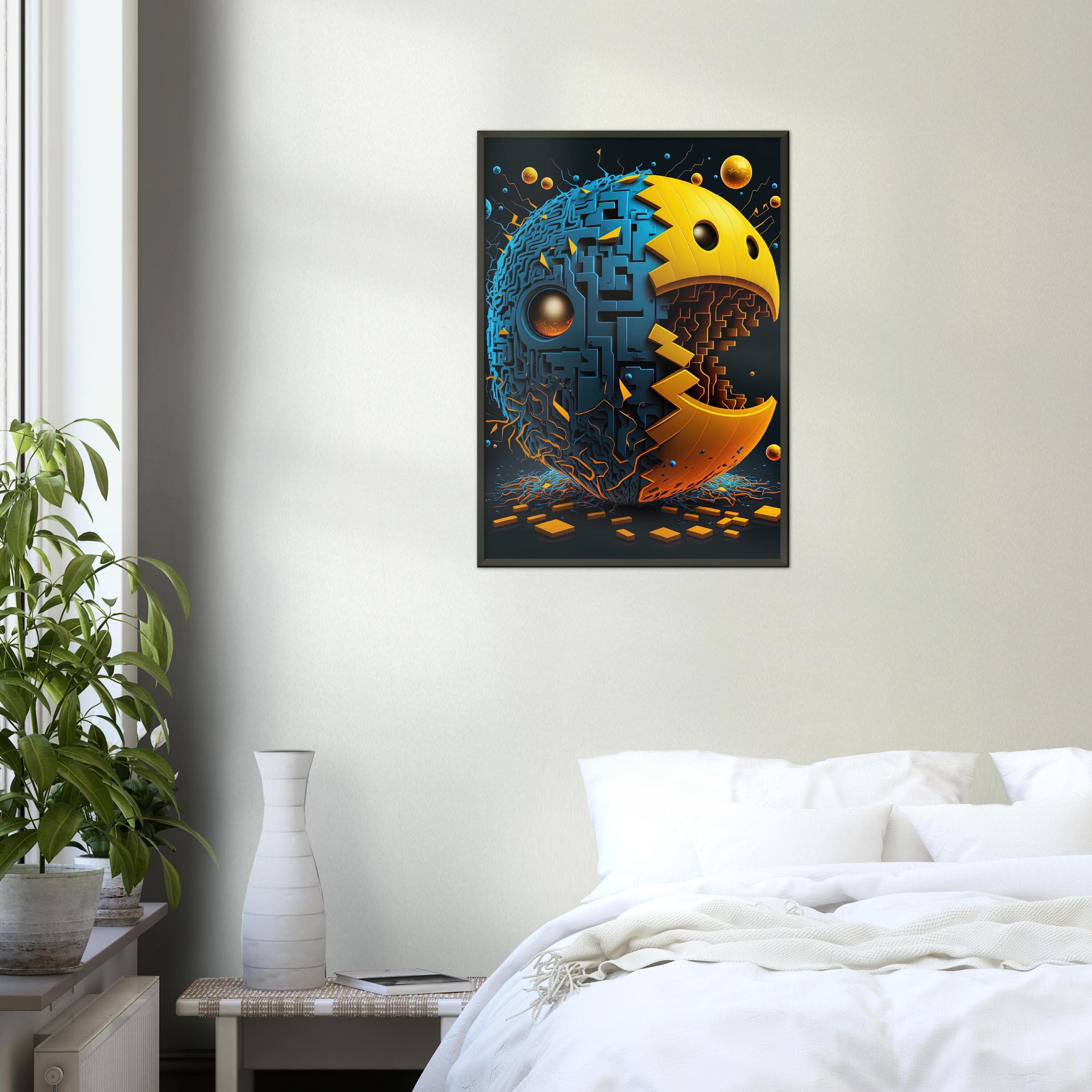 Retro Gamer Poster | Arcade Art Print | - Etsy