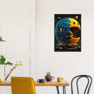 Retro Gamer Poster | Arcade Art Print | - Etsy
