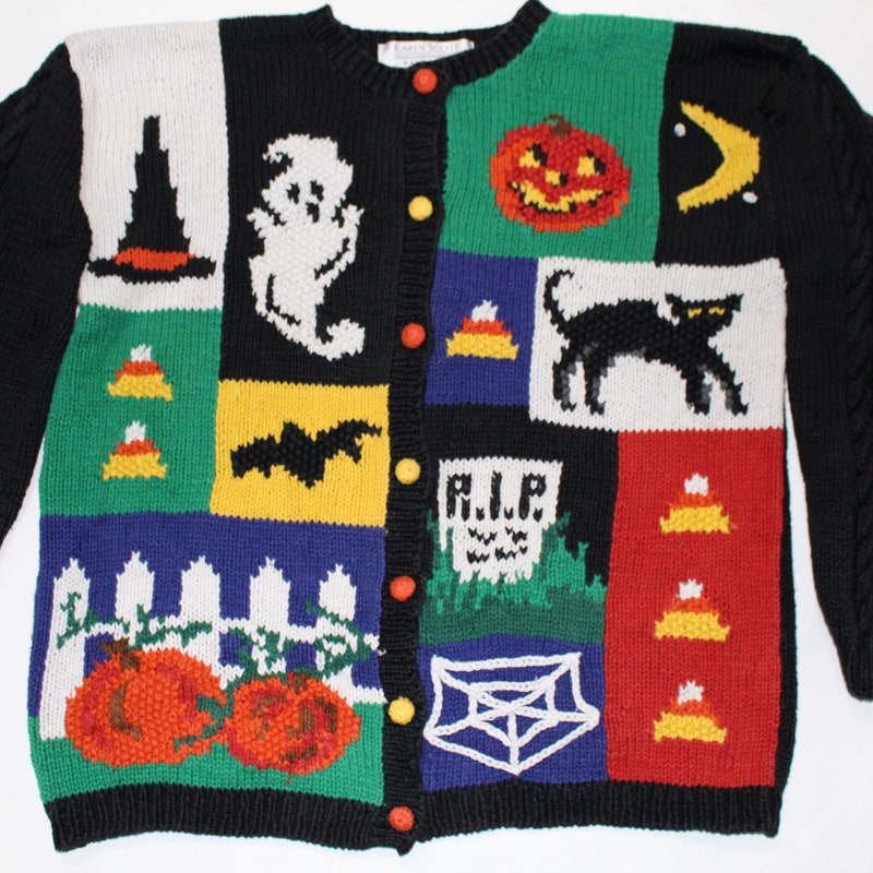 Halloween Sweaters - Etsy