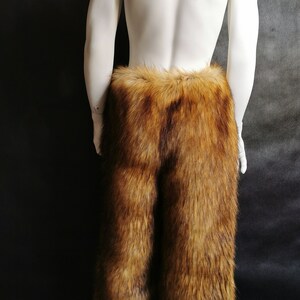 Size Fit Custom Color Satyr Fursuit or Costume Faux Fur Pants With ...
