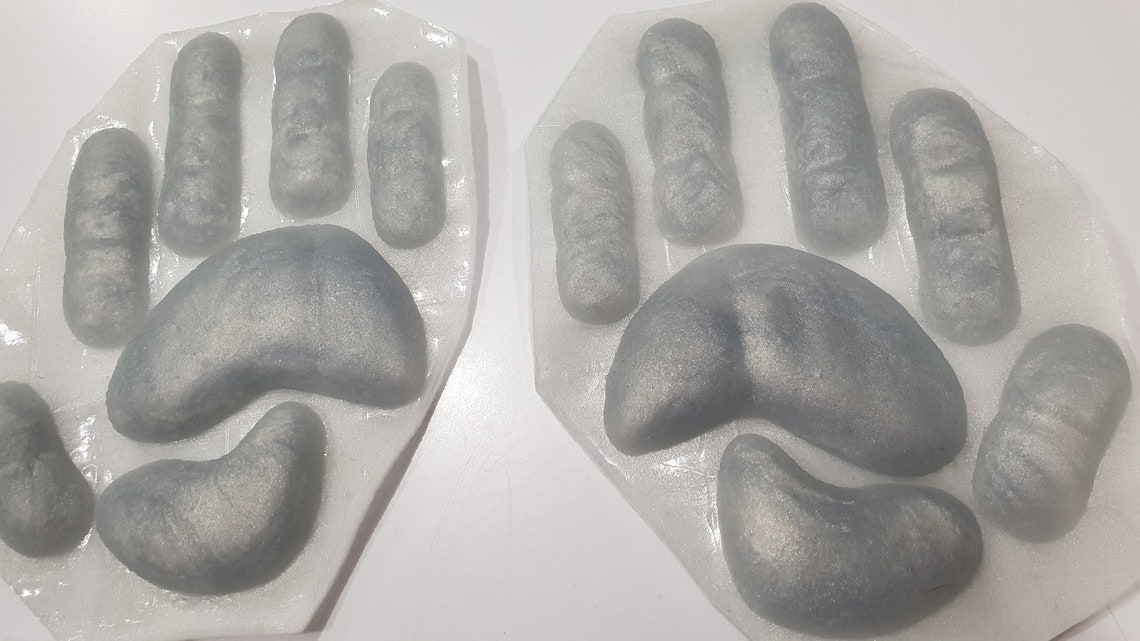 Silicone Sergal Reptile Paw Pads easy to glue for your Fursuit | Etsy