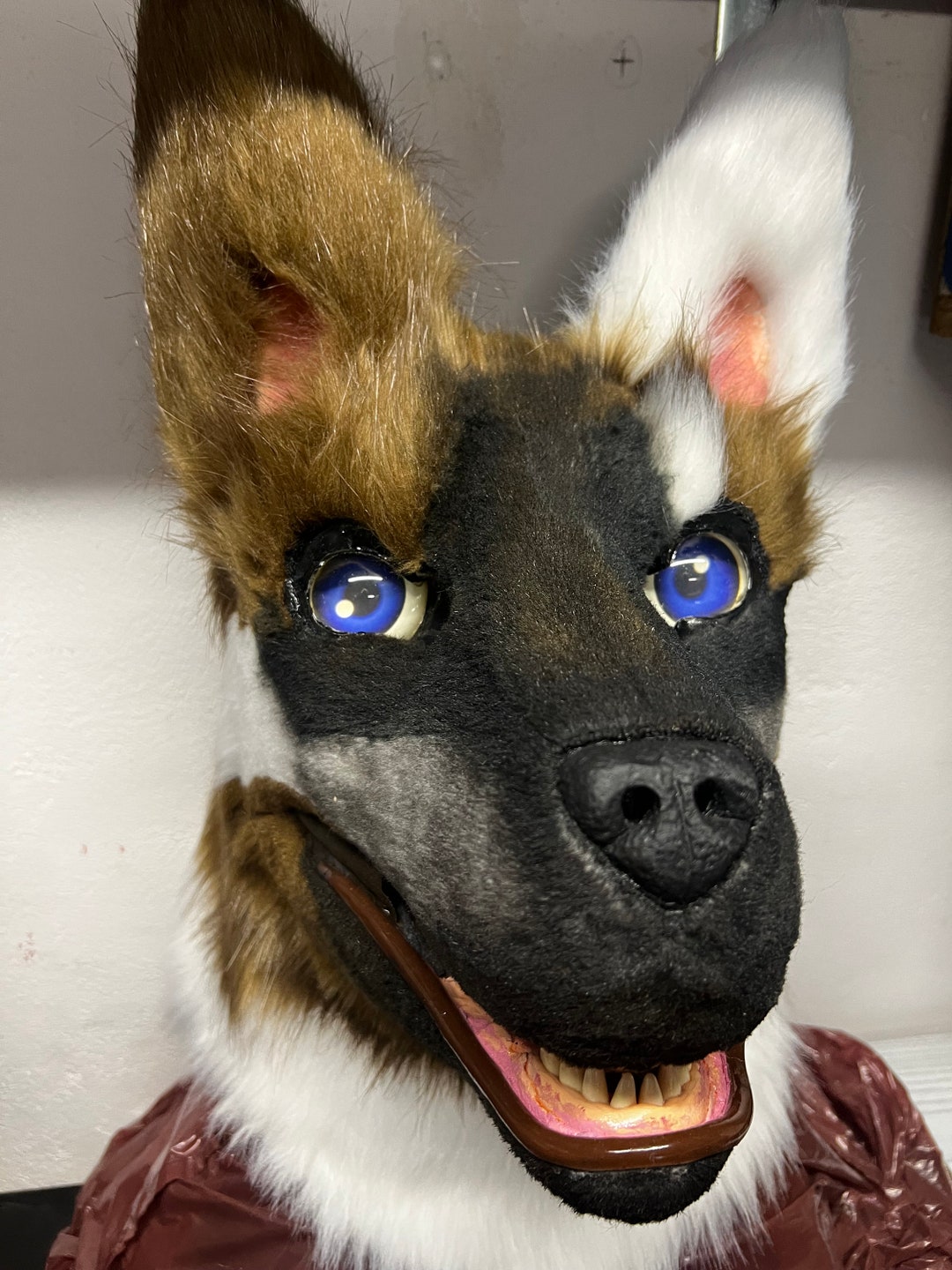 Dog Head Fursuit Handpaws Furry Partial Fursuits Almost Ready. - Etsy