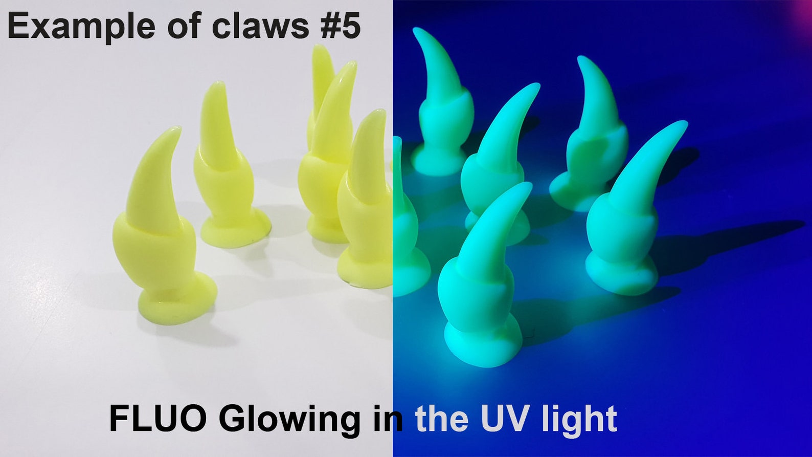 Set of 10x 12 Resin Real Claws for Your Costume Canine - Etsy