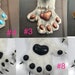 Long Shoulder Fursuit Paws Silicone THICK K9 Pawpads and Claws With ...