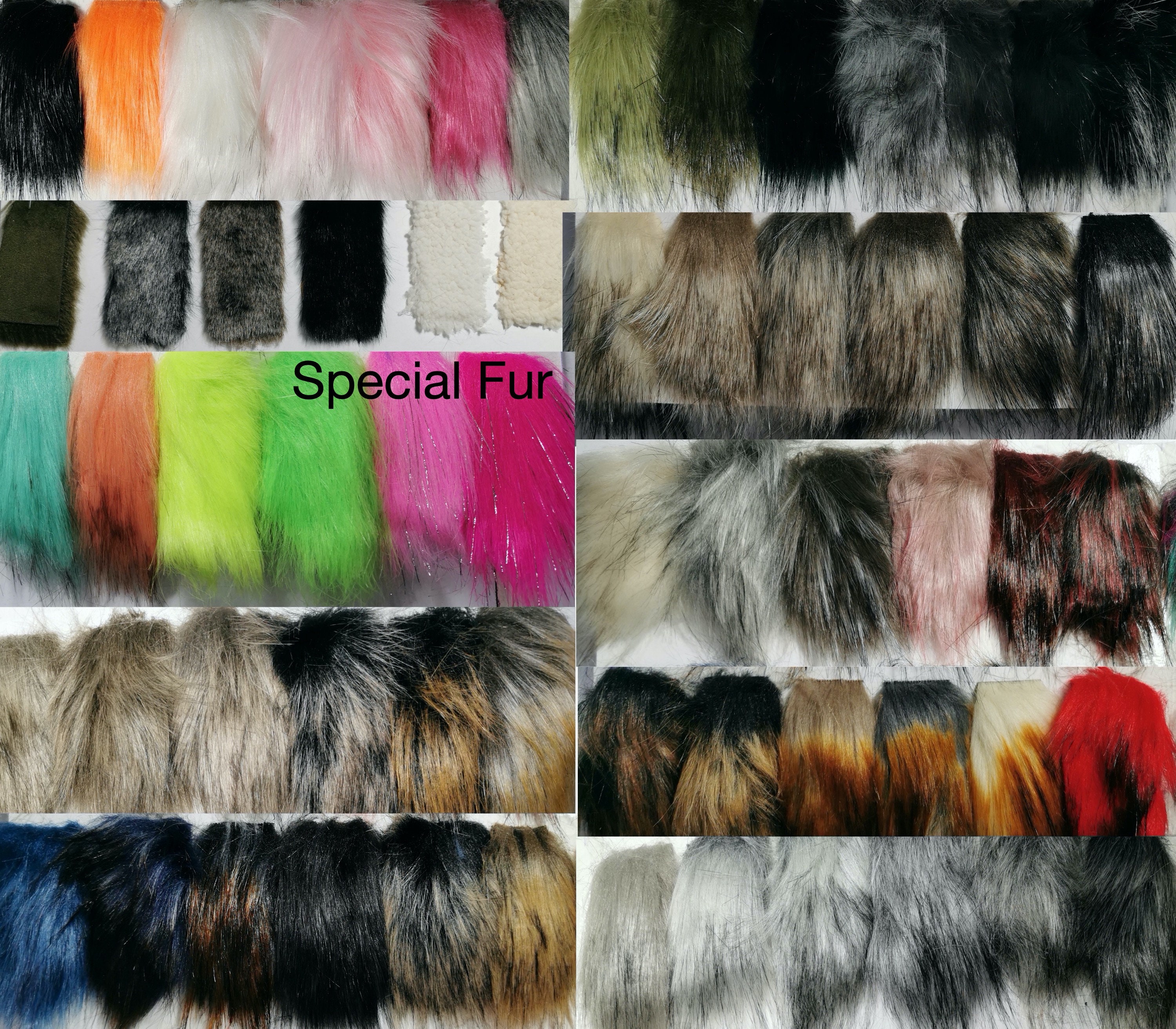 Protogen Custom Colors Fursuit Long High Density Luxury Faux Fur - Etsy