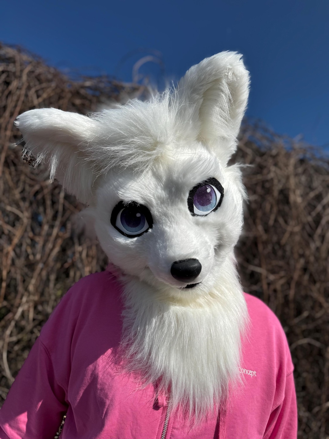 Arctic Fennec Fox Fursuit Mini Partial! Ready to Ship! - Etsy