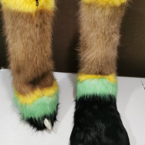 Feet Paws With Pads and Claws Custom! Feral Like Canine Feline Bird ...