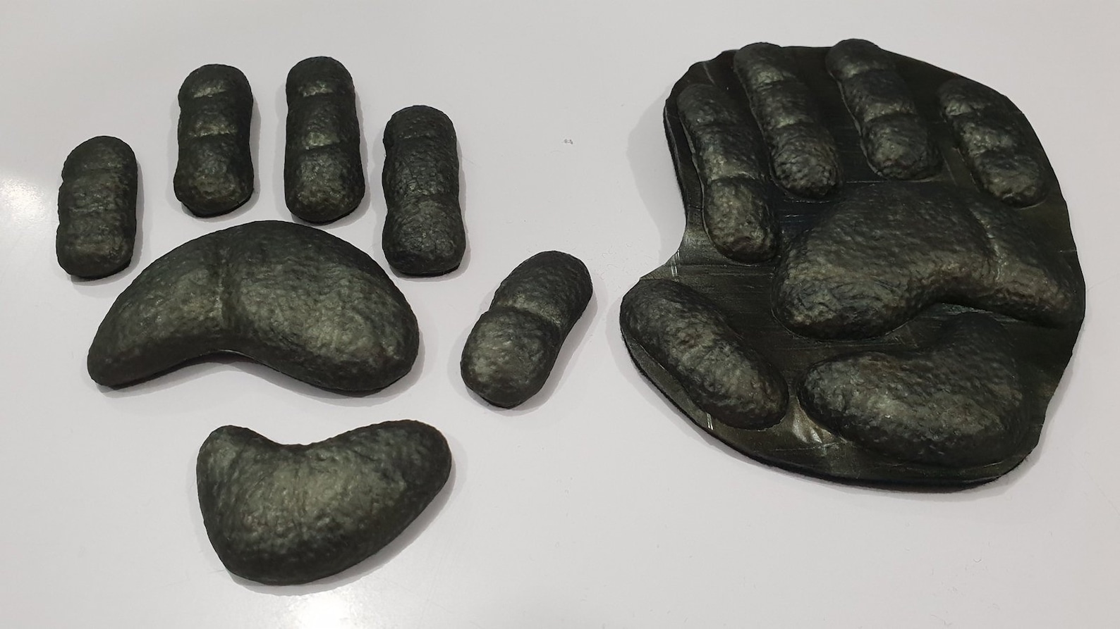 Silicone Sergal Reptile Paw Pads easy to glue for your Fursuit | Etsy