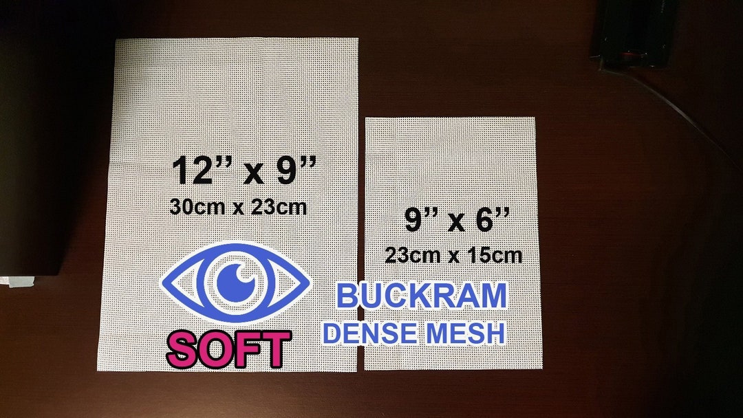 Buckram DENSE Mesh for Eyes, Vision for Fursuit Mask or Costume :) Easy ...
