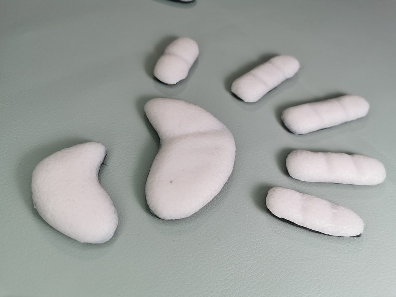 Ready to Ship Silicone Sergal Reptile Paw Pads Easy to Glue | Etsy