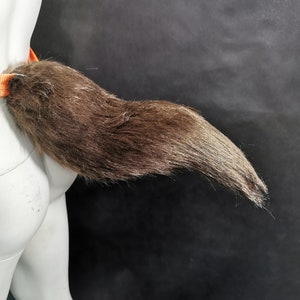 Hyena Custom Colors Fursuit Tail 44cm 17'' Long High Density Luxury ...