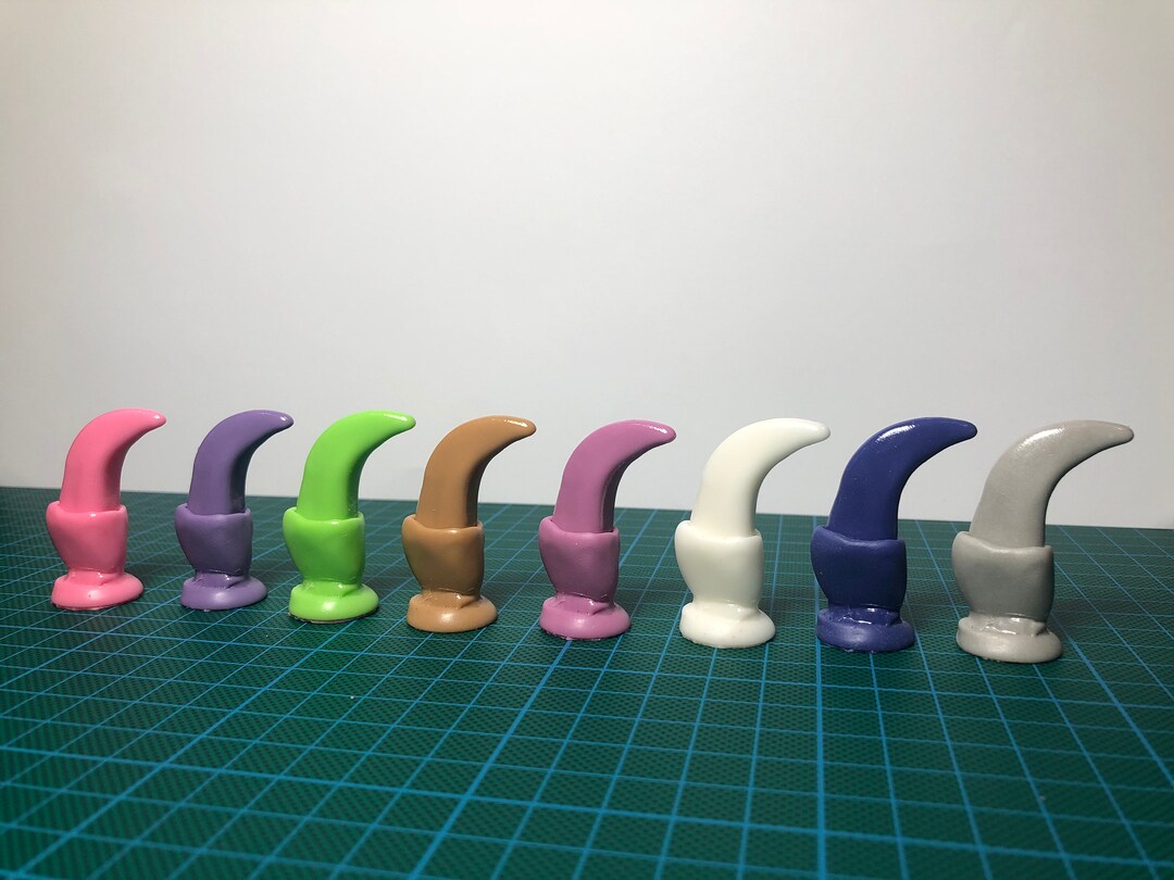 Set of 10x 12 Resin Real Claws for Your Costume , Canine Feline , Fox ...