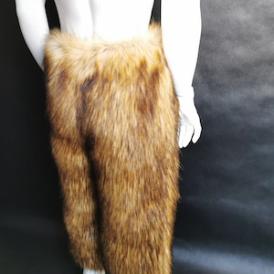 Size Fit Custom Color Satyr Fursuit or Costume Faux Fur Pants With ...