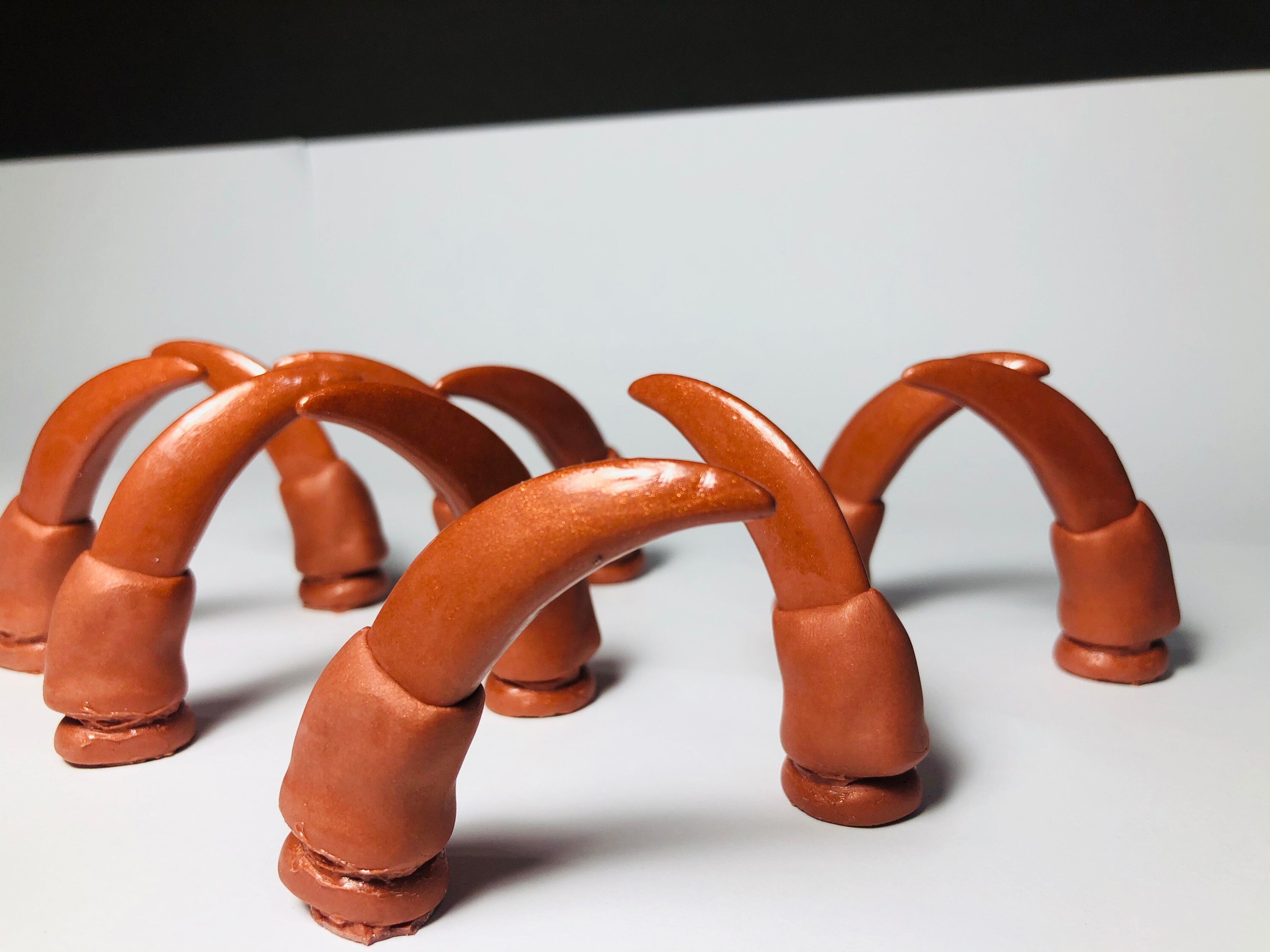 Set of 10x Resin 13 Big Claws for Your Costume Long Canine - Etsy