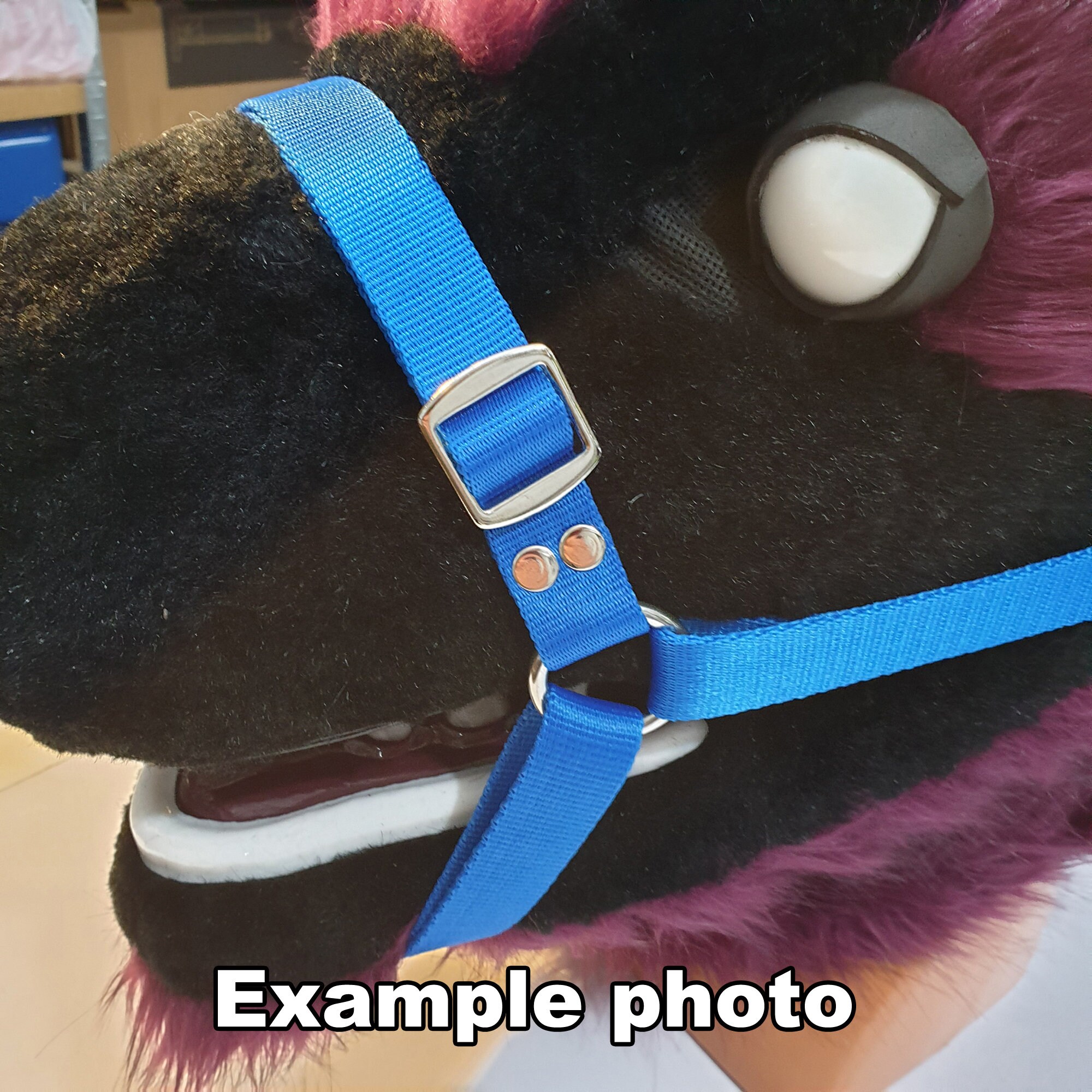 Custom High Quality Set of Leash and Fursuit Head Harness | Etsy