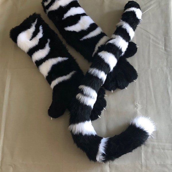 Fursuit Tiger Tail Pattern - Etsy